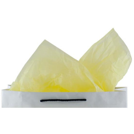 Bee Pak Tissue Paper -Pale Yellow - Concord Paper Bags