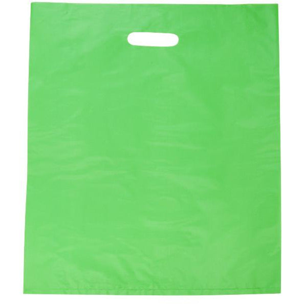 Hd Plastic Large - Loud Lime - Concord Paper Bags